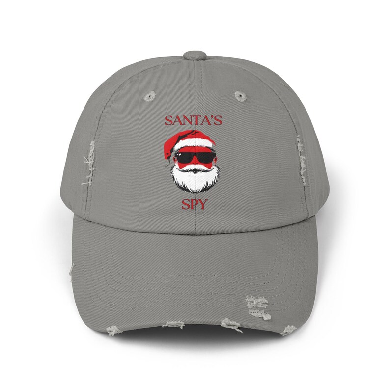 Humorous Holiday "santa's Spy" Hat - Etsy