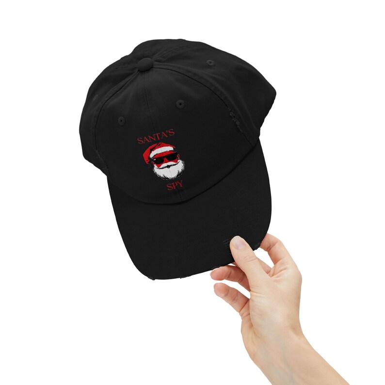 Humorous Holiday "santa's Spy" Hat - Etsy