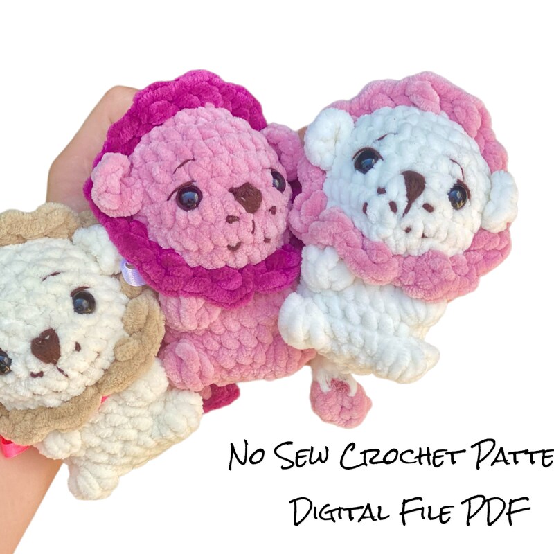 Lion Crochet Pattern - Etsy