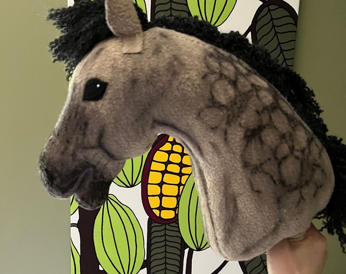 Dappled Buckskin Hobbyhorse - Etsy