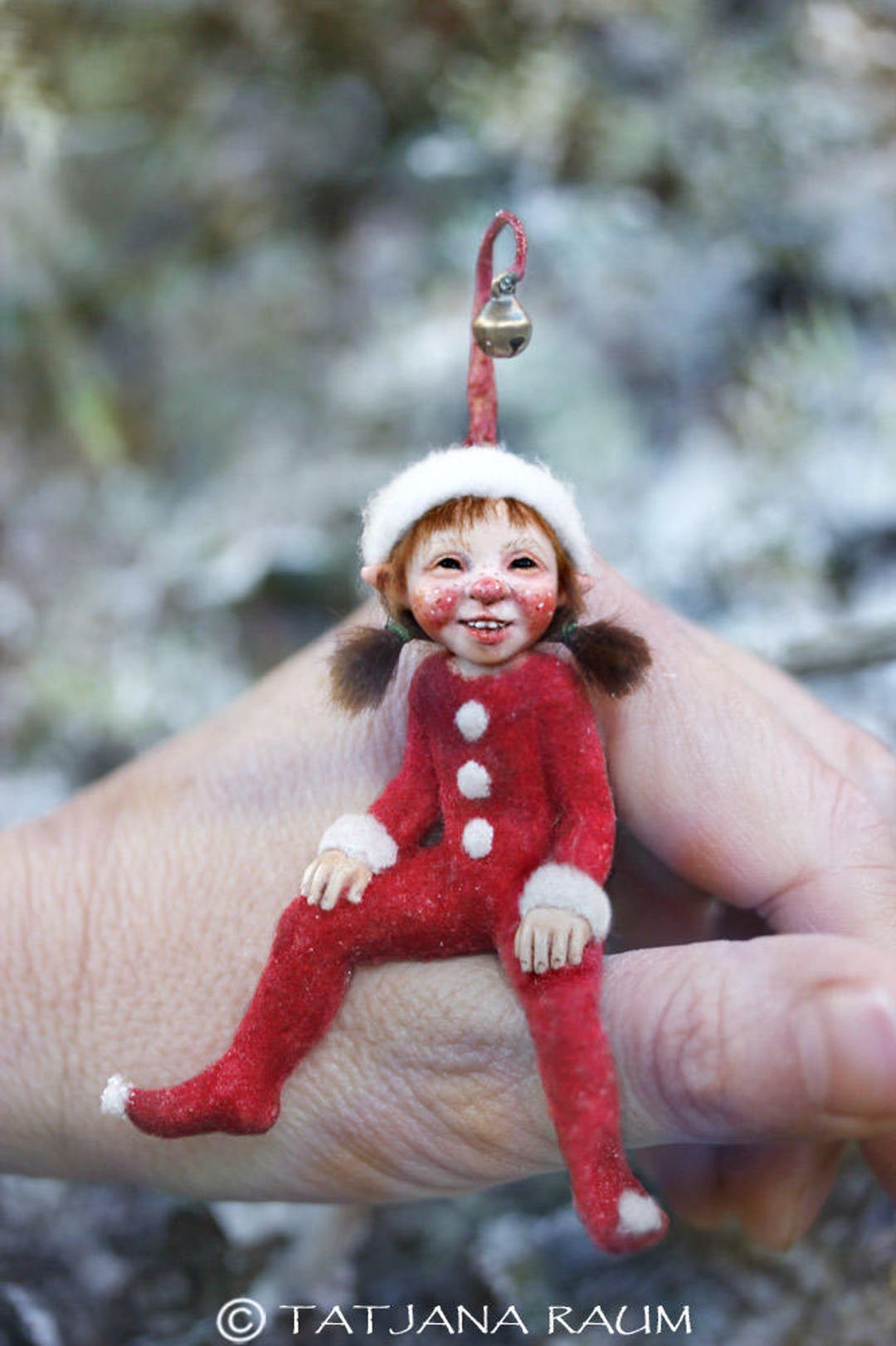 Miniature Pixie Girl 1:12 Dollhouse Size by Tatjana Raum Art Doll ...