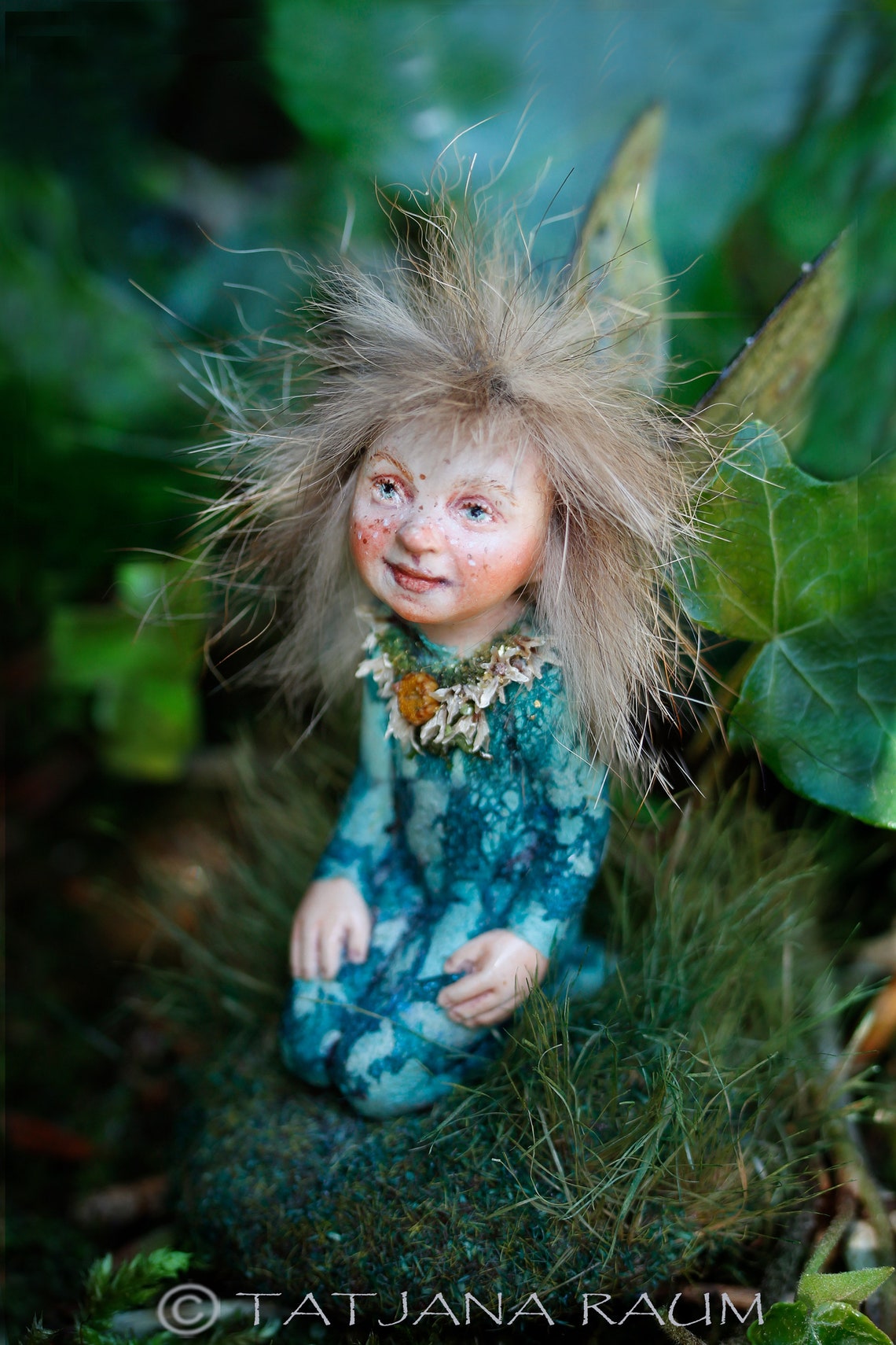 Miniature Pixie Fairy Girl Lola 1:12 Dollhouse Size by Tatjana - Etsy