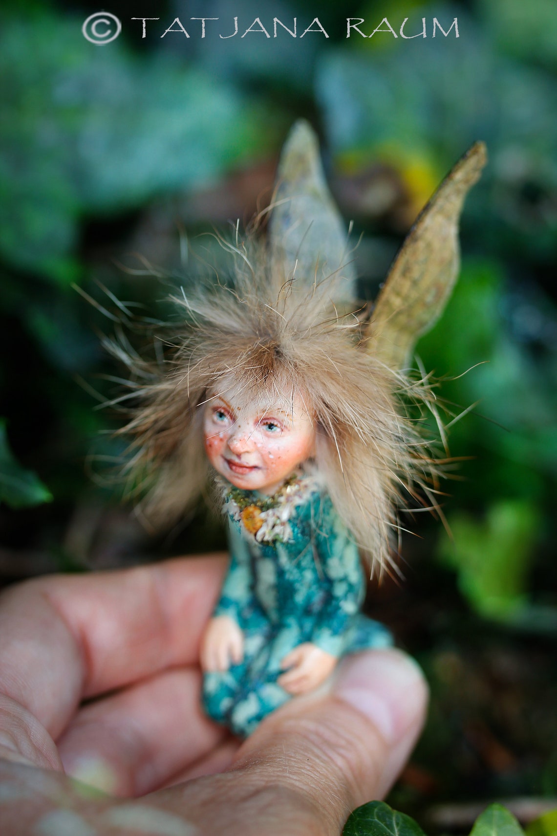 Miniature Pixie Fairy Girl Lola 1:12 Dollhouse Size by Tatjana - Etsy