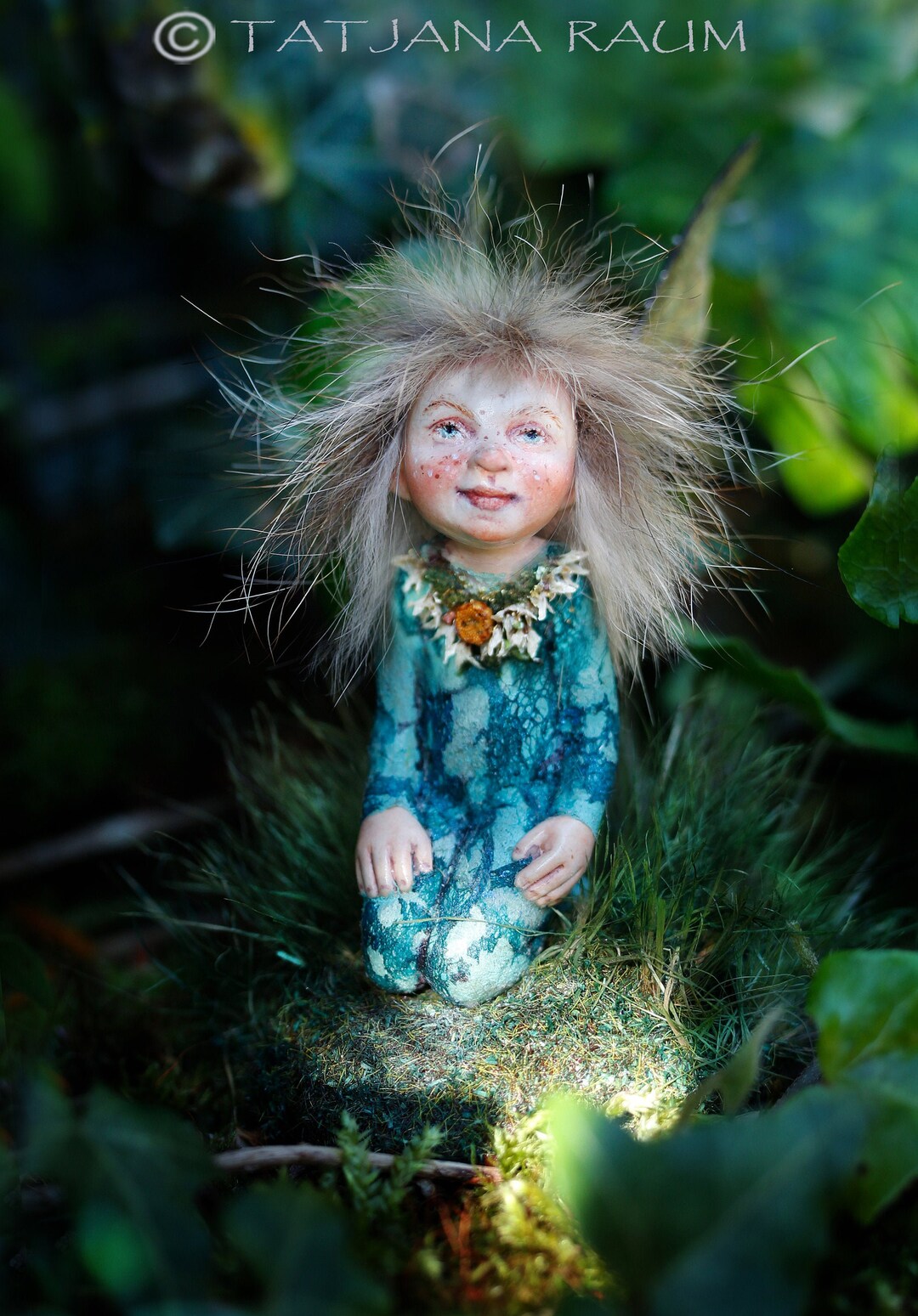 Miniature Pixie Fairy Girl Lola 1:12 Dollhouse Size by Tatjana - Etsy