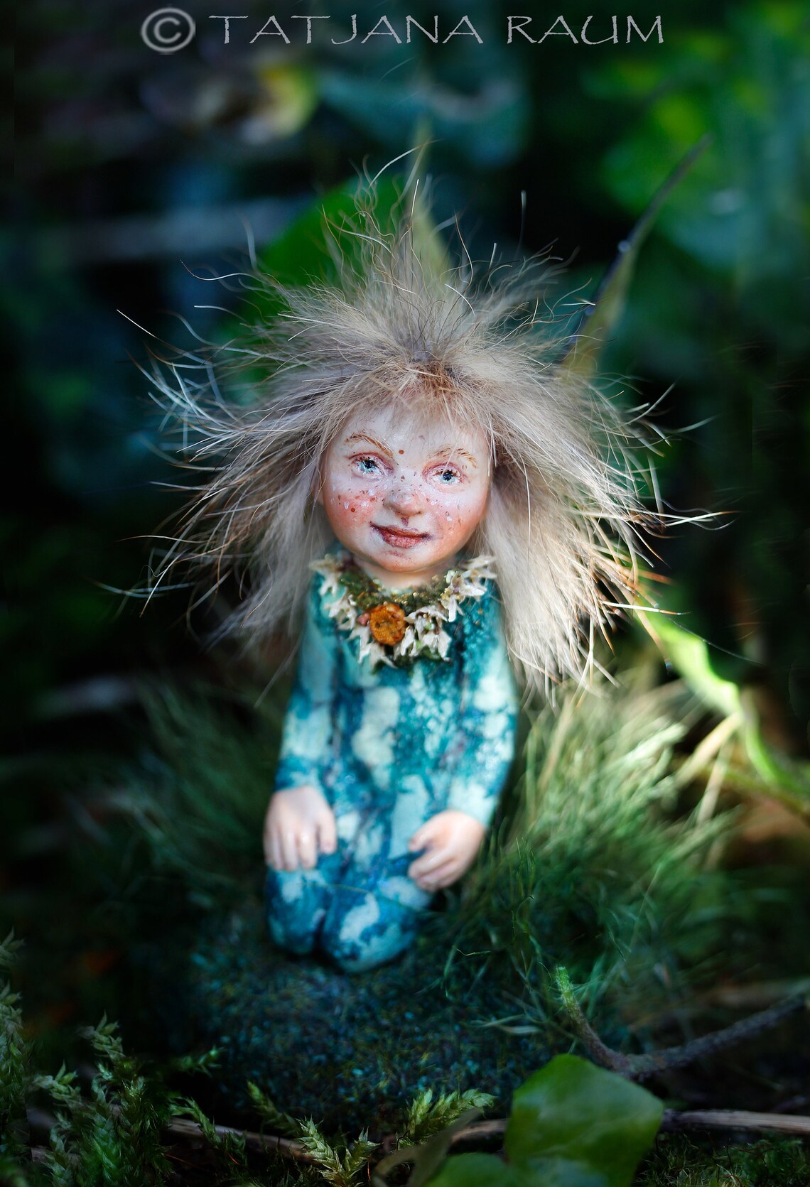 Miniature Pixie Fairy Girl Lola 1:12 Dollhouse Size by Tatjana - Etsy