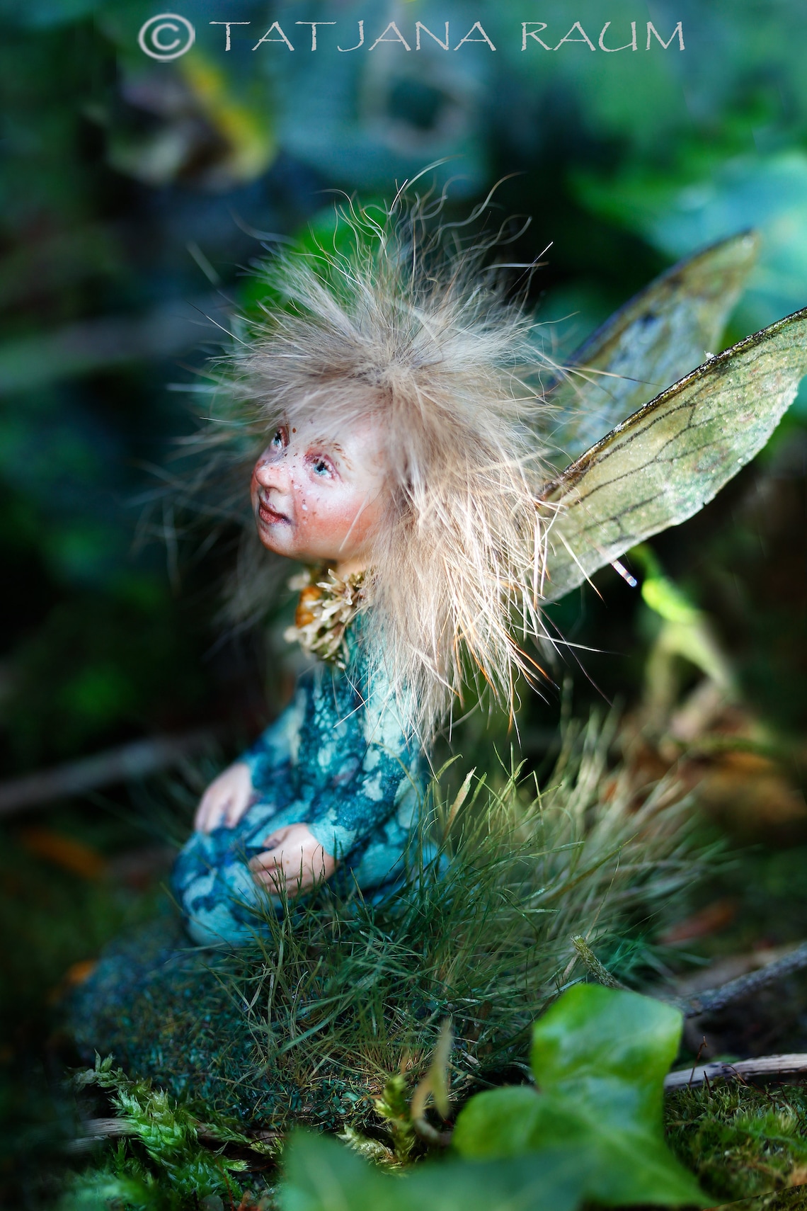 Miniature Pixie Fairy Girl Lola 1:12 Dollhouse Size by Tatjana - Etsy