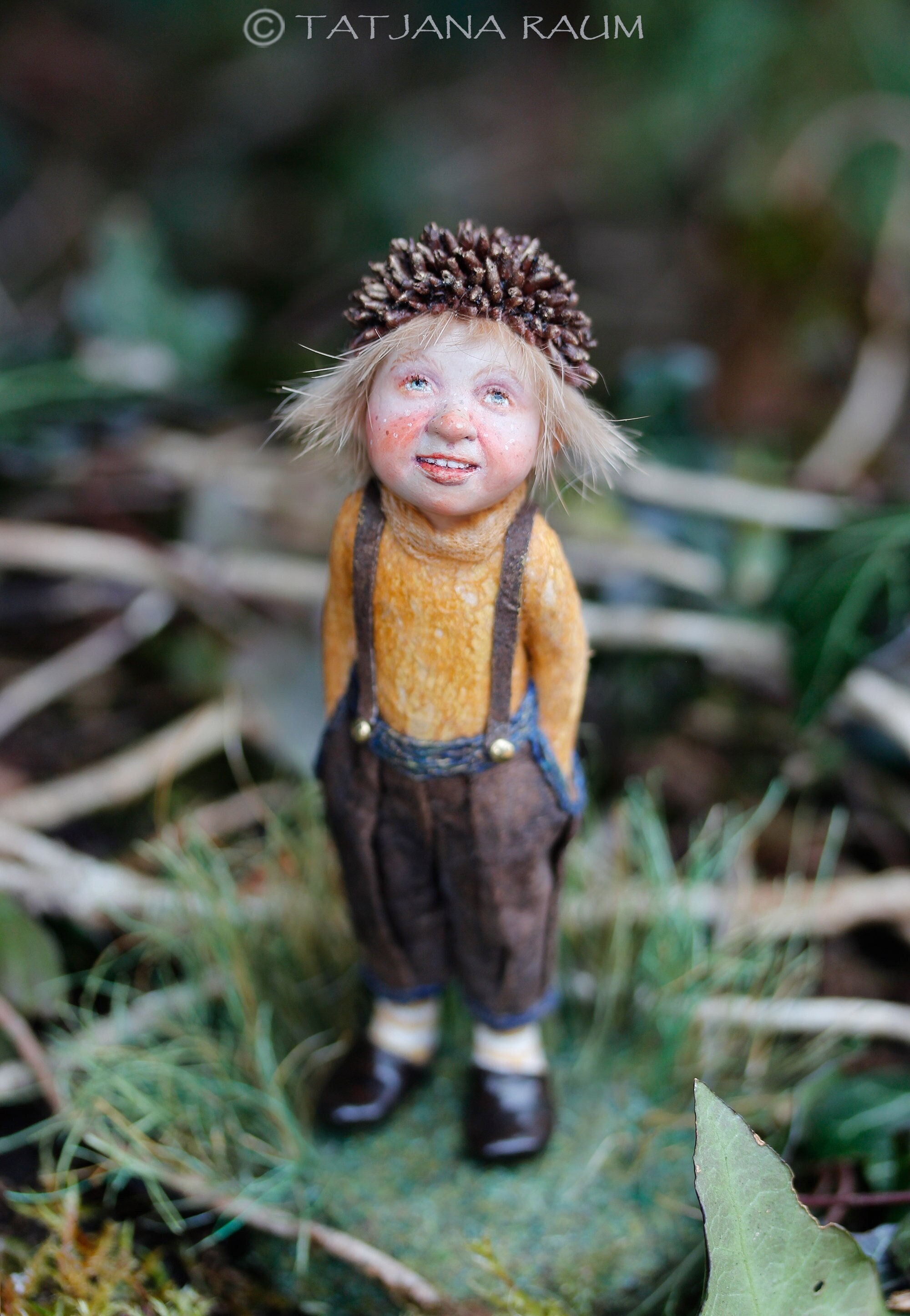 Little Pixie Boy Fairies Miniature Figurines Sculpture - Etsy