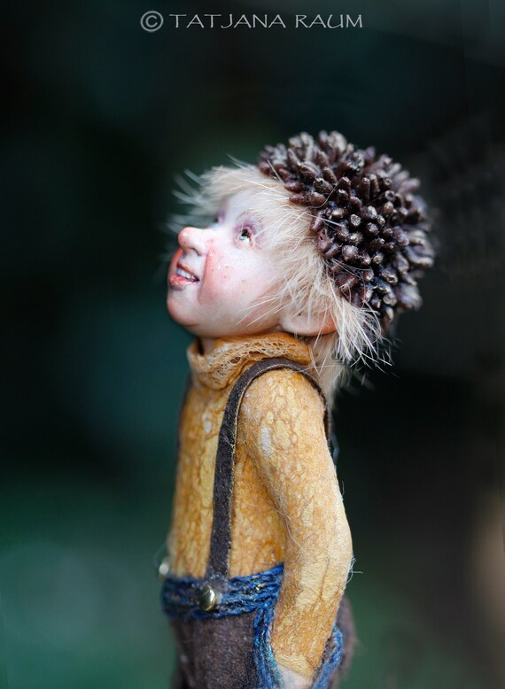Little Pixie Boy Fairies Miniature Figurines Sculpture - Etsy