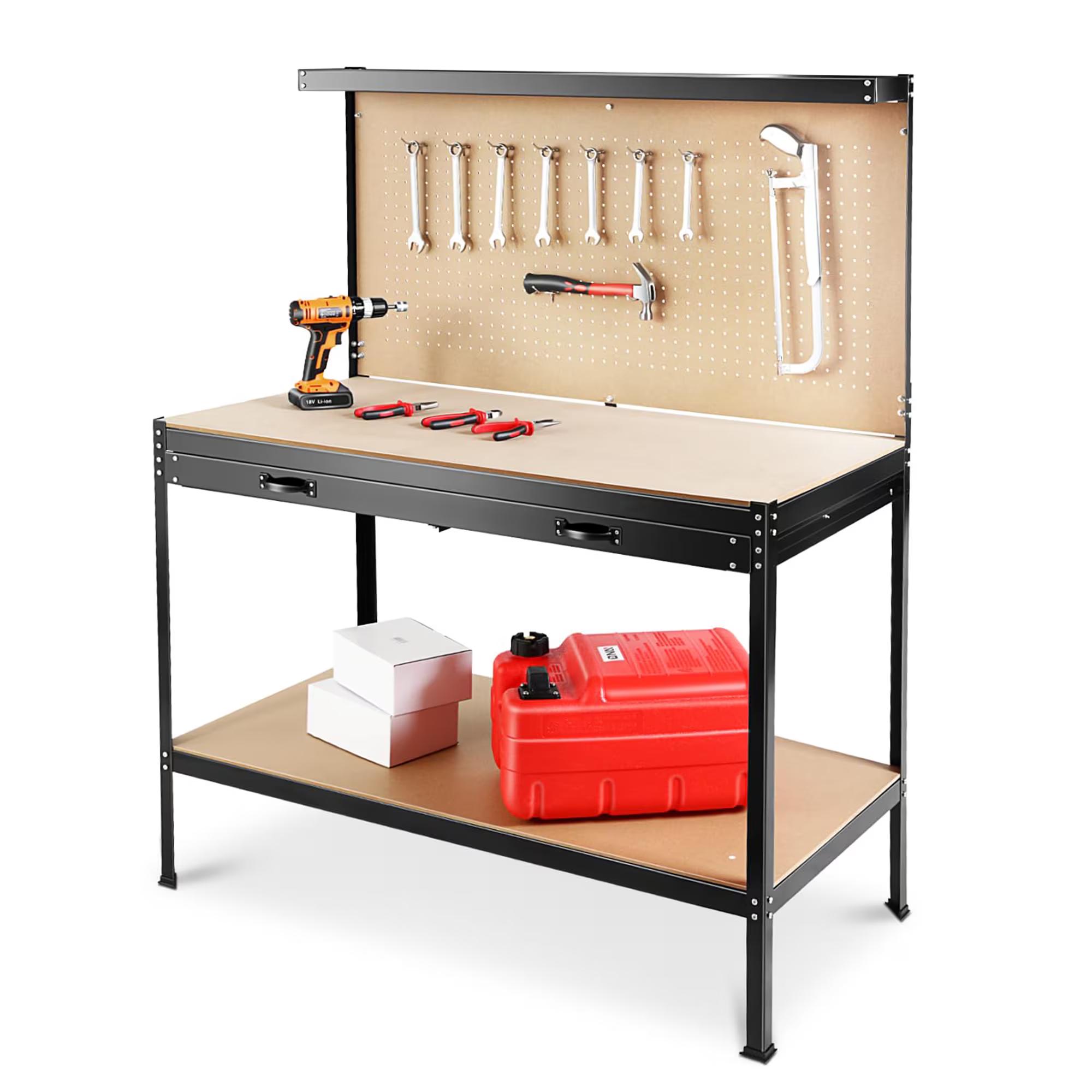 Professional Artist Work Table Workbench Tool Storage Table With Drawer ...