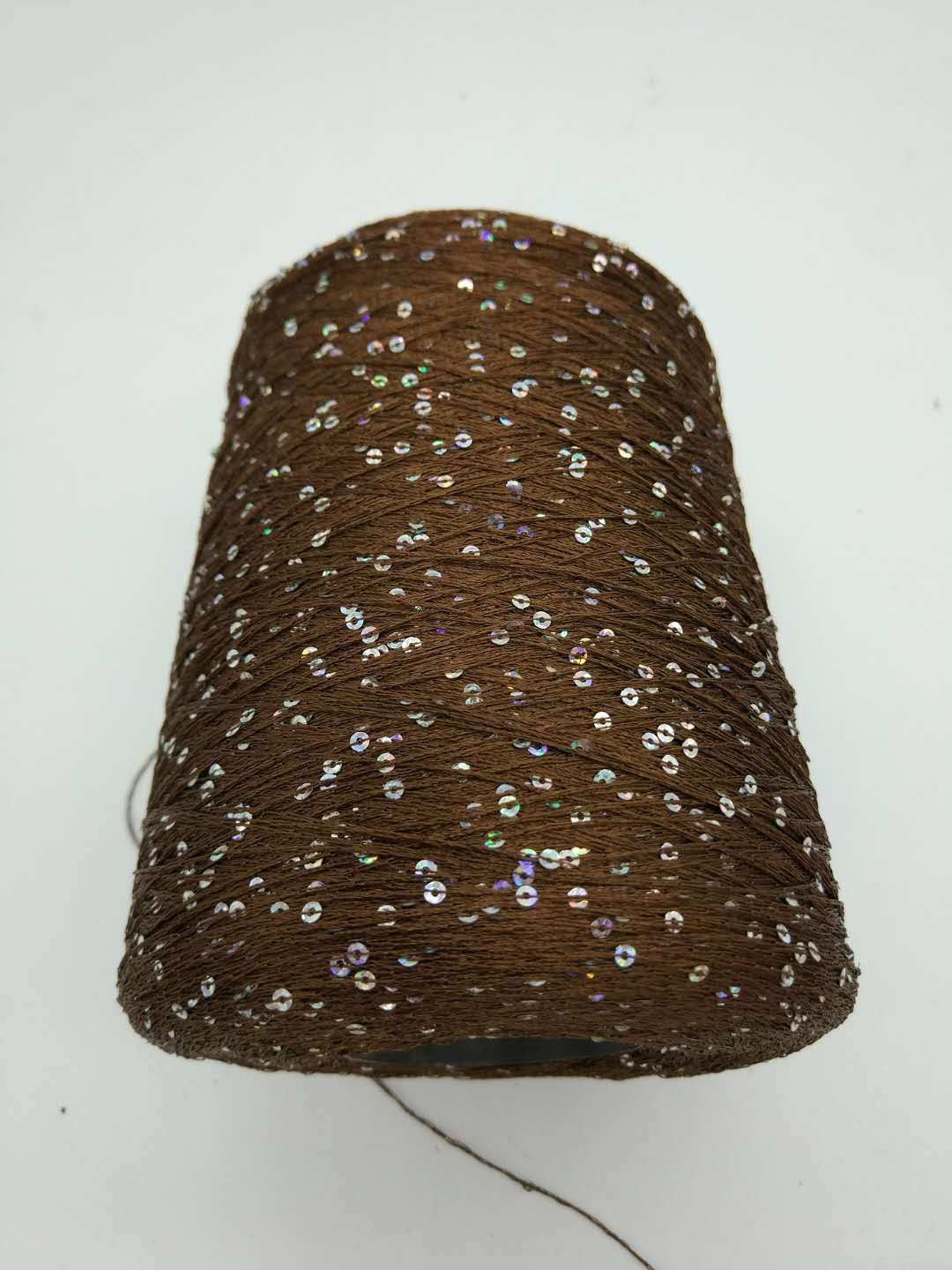 Beaded Yarn, Iced Sequin Yarn 600+ Yard 150 Grams - Etsy