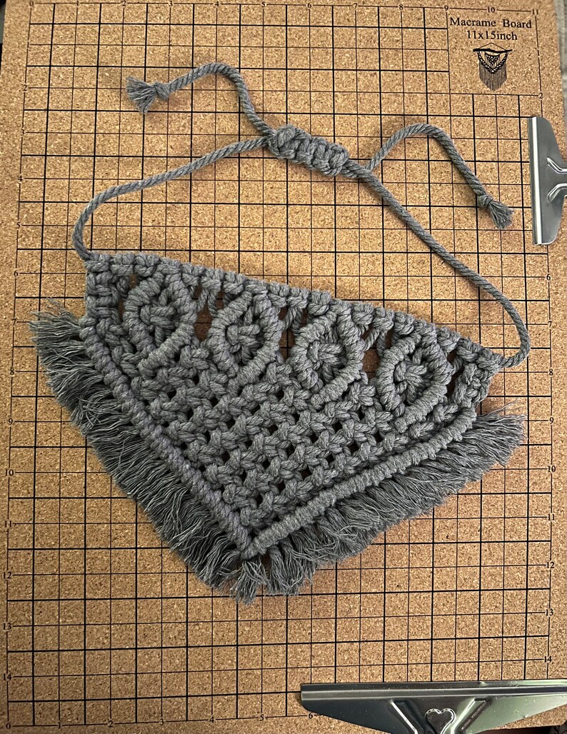 Macrame Dog Bandana, Boho Bandana, Dog Bandana, Handmade Dog Bandana ...