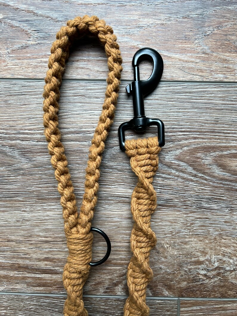 Personalized Macrame Dog Leash, Macrame Dog Leash, Macrame Dog Lead ...