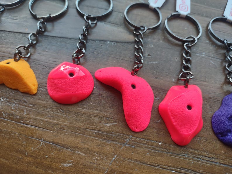 Custom Climbing Hold Keychain - Etsy