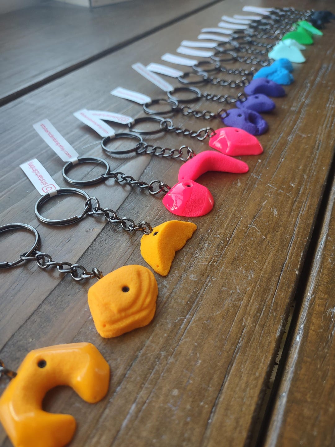 Custom Climbing Hold Keychain - Etsy