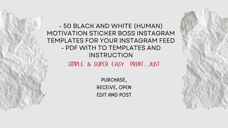 50 Human Sticker Quote Sticker Instagram Inspirational/motivation ...