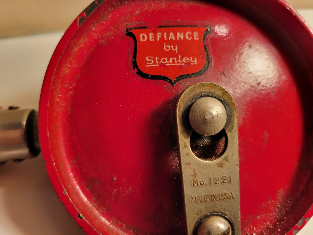 Vintage Stanley Defiance No. 1221 Hand Drill - Etsy