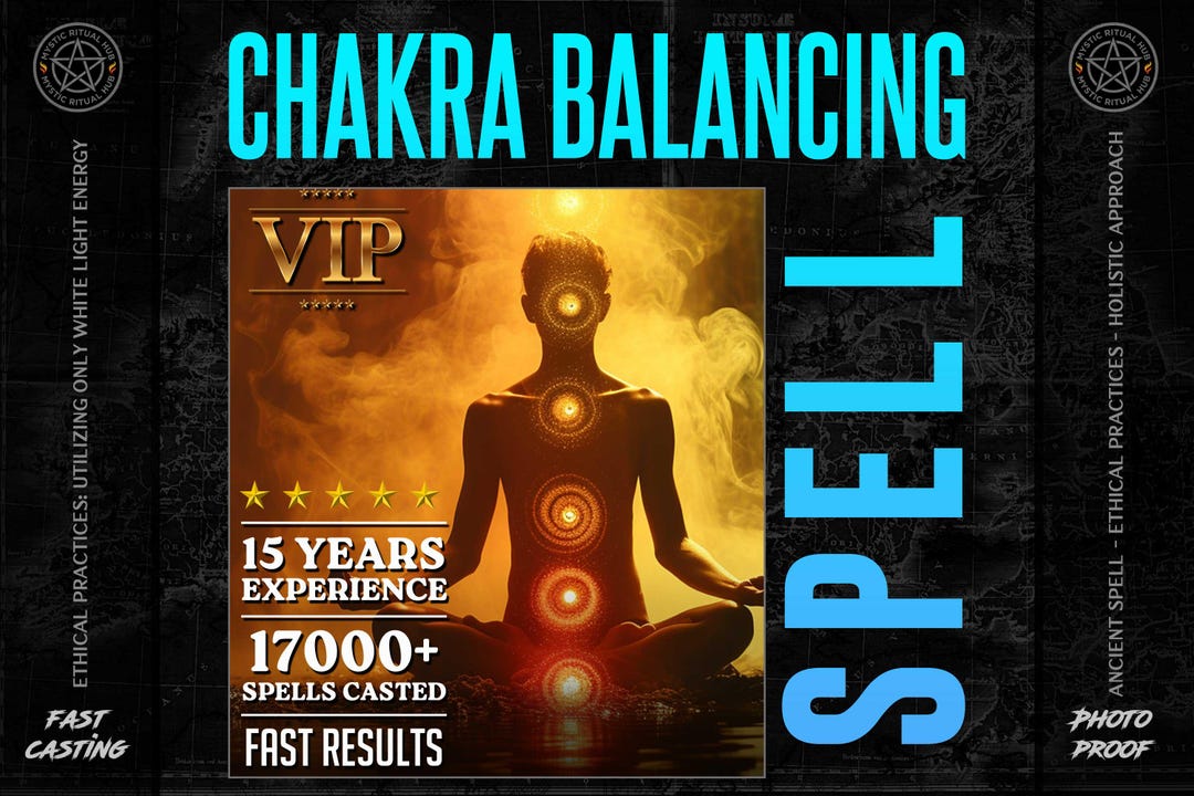 Chakra Balancing Spell - Align Chakras Magic - Chakra Healing Ritual ...