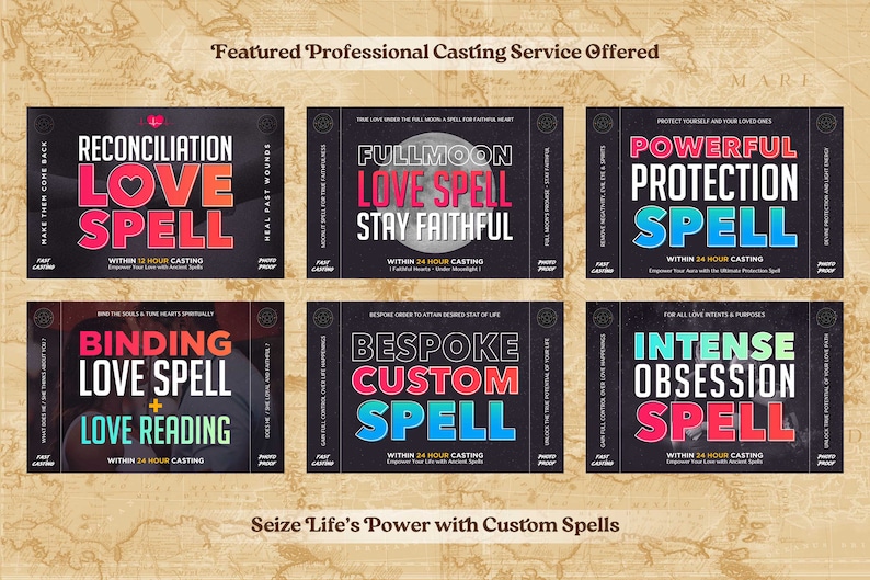 Heka Love Spell, Same Day Cast, Obsession Cast, Fast Spell Casting ...