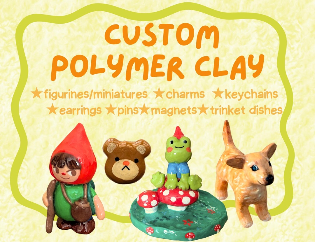 Custom Clay Commission | Made to Order Polymer Clay | - Etsy
