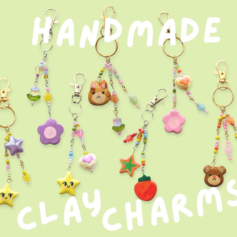 Cute Keychains - Etsy