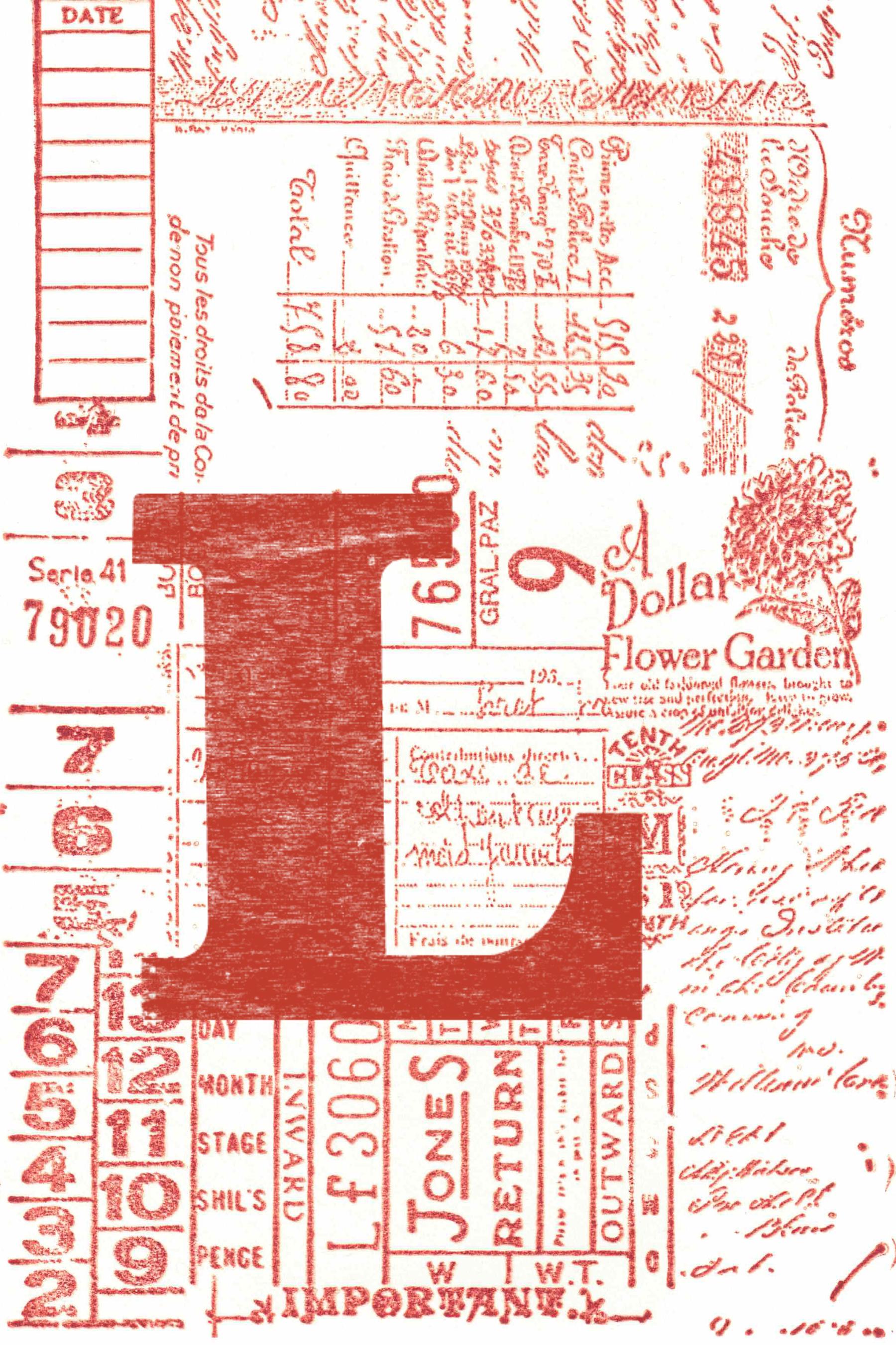 Vintage Alphabet Postcard: 26 Letters Available, Alphabet, Card ...