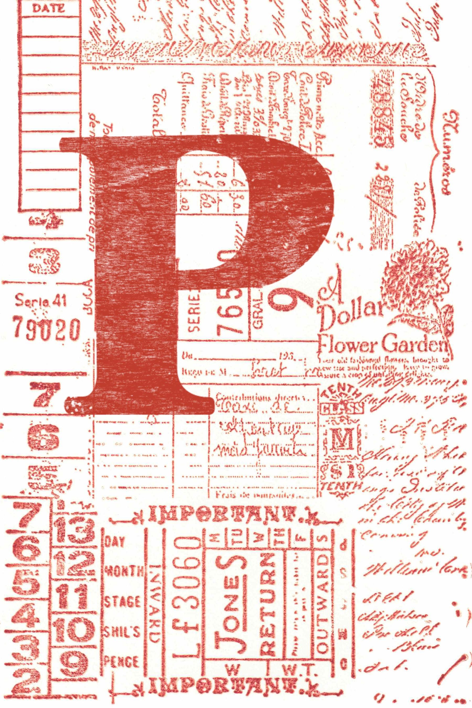 Vintage Alphabet Postcard: 26 Letters Available, Alphabet, Card ...