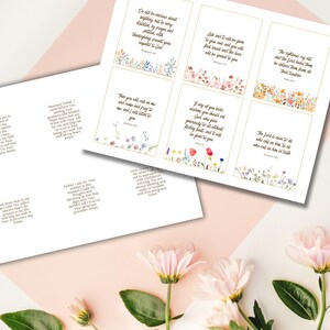Printable Mini Prayer Cards | Bible Verses & Prayers | Scripture Based ...