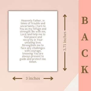 Printable Mini Prayer Cards | Bible Verses & Prayers | Scripture Based ...