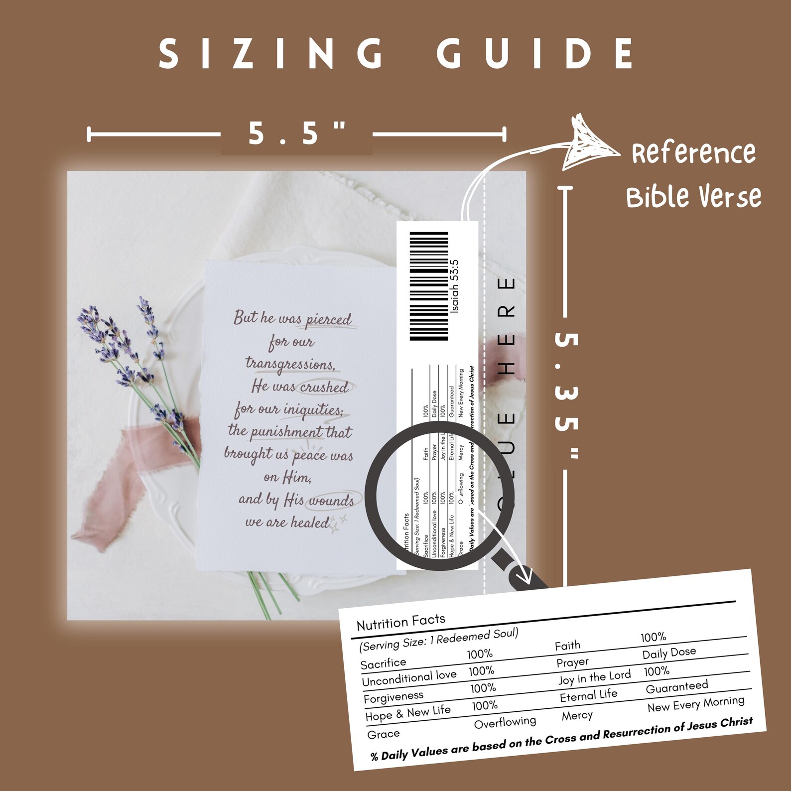 Printable Chocolate Bar Wrapper With Bible Verses | Easter Candy Bar ...