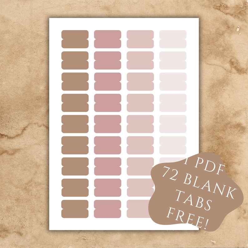 Printable Coffee Bible Tabs | Bible Journaling | 66 Books of the Bible ...