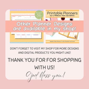 Bible Verses Weekly Planner | Printable | Colorful Pastel | Verse of ...