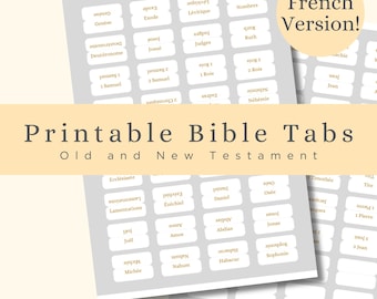 Printable Pink Bible Tabs Bible Journaling 66 Books of the Bible Free ...