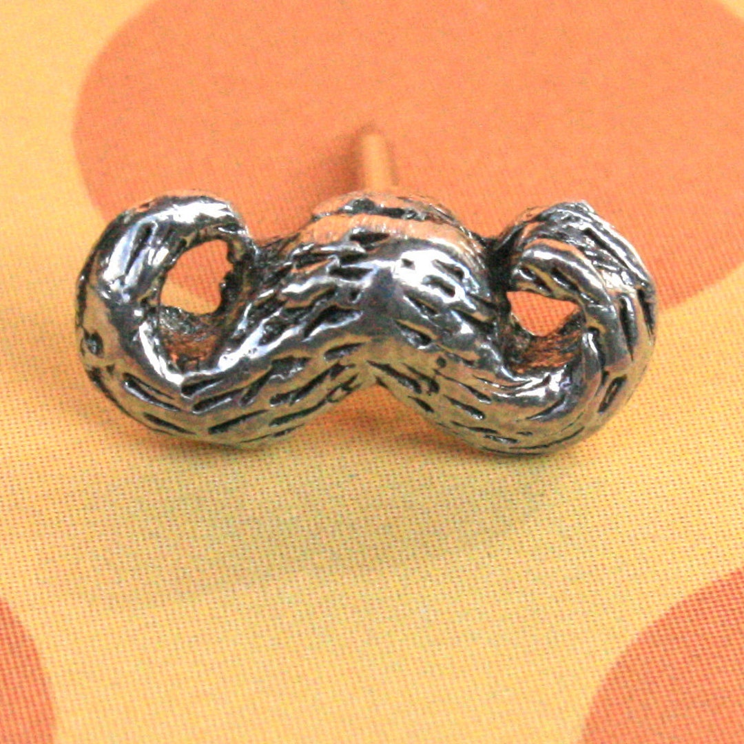 Tie Tack - Mustache Galore - Etsy
