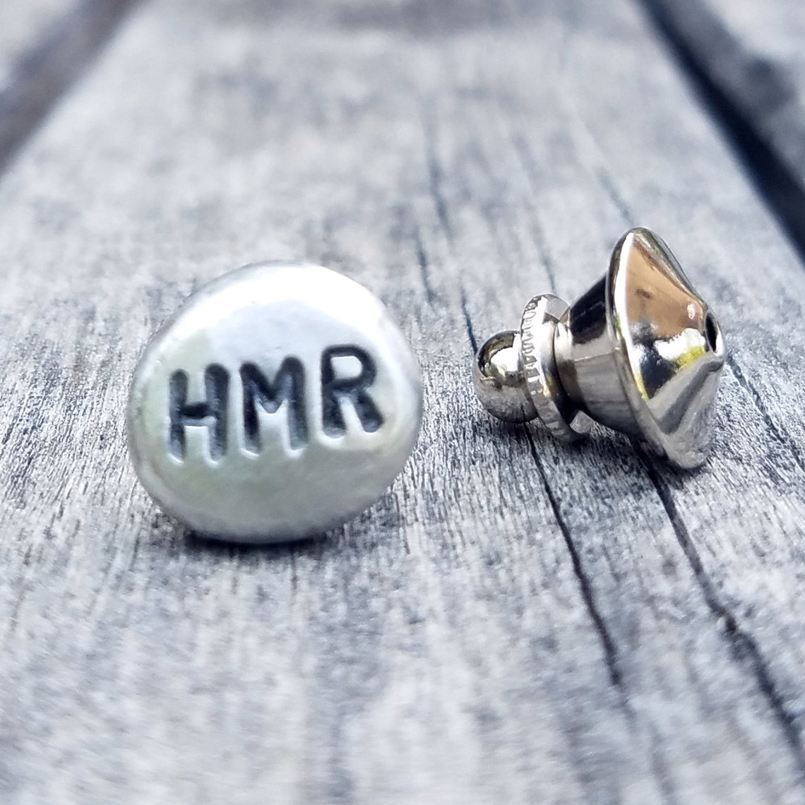 Personalized Tie Tack Custom Tie Tack Lapel Pin Initials - Etsy