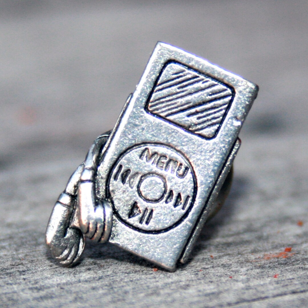 Tie Tack Lapel Pin MP3 Player - Etsy