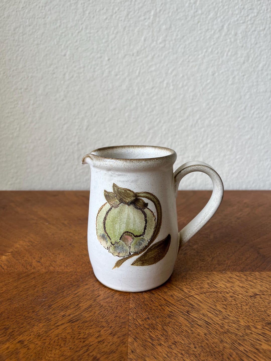 Vintage Denby Stoneware Creamer | Made in England | Rustic Botanical ...