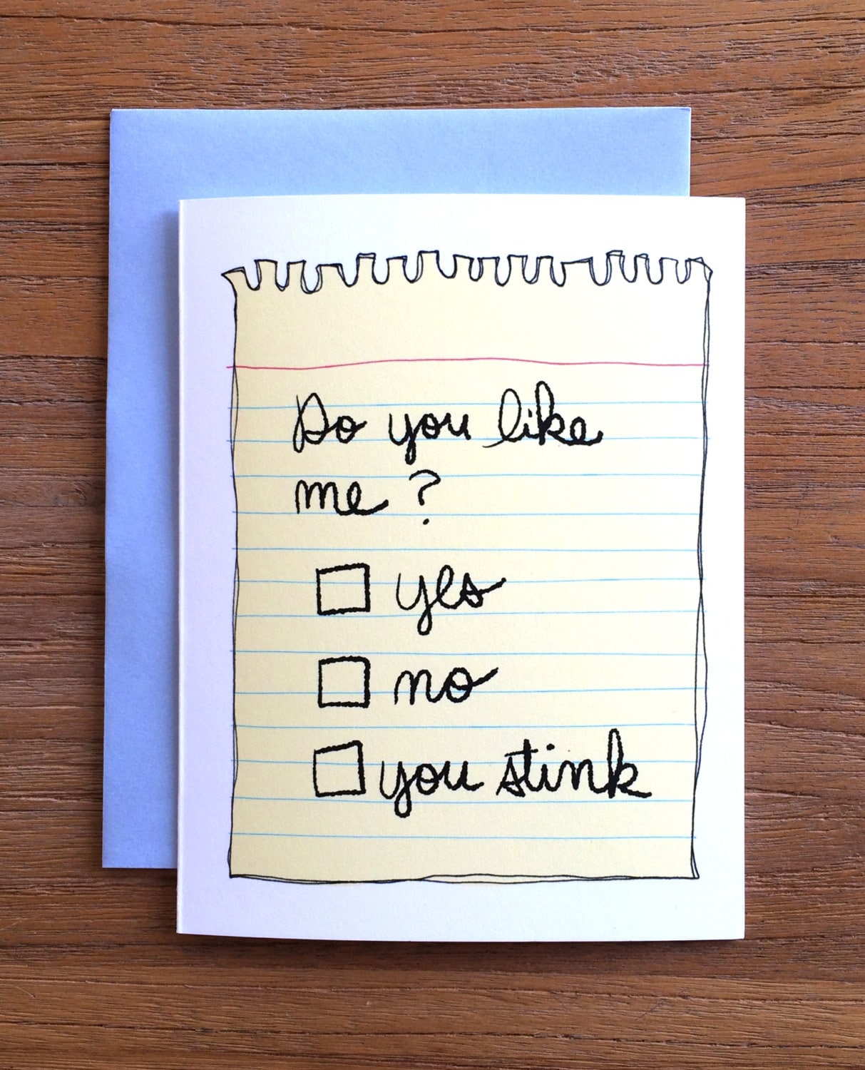 Do You Like Me Yes Or No Note