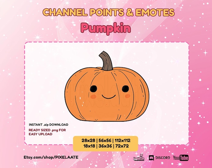 Kawaii You're Nuts Acorn Twitch + Discord Emote | Channel Points ...