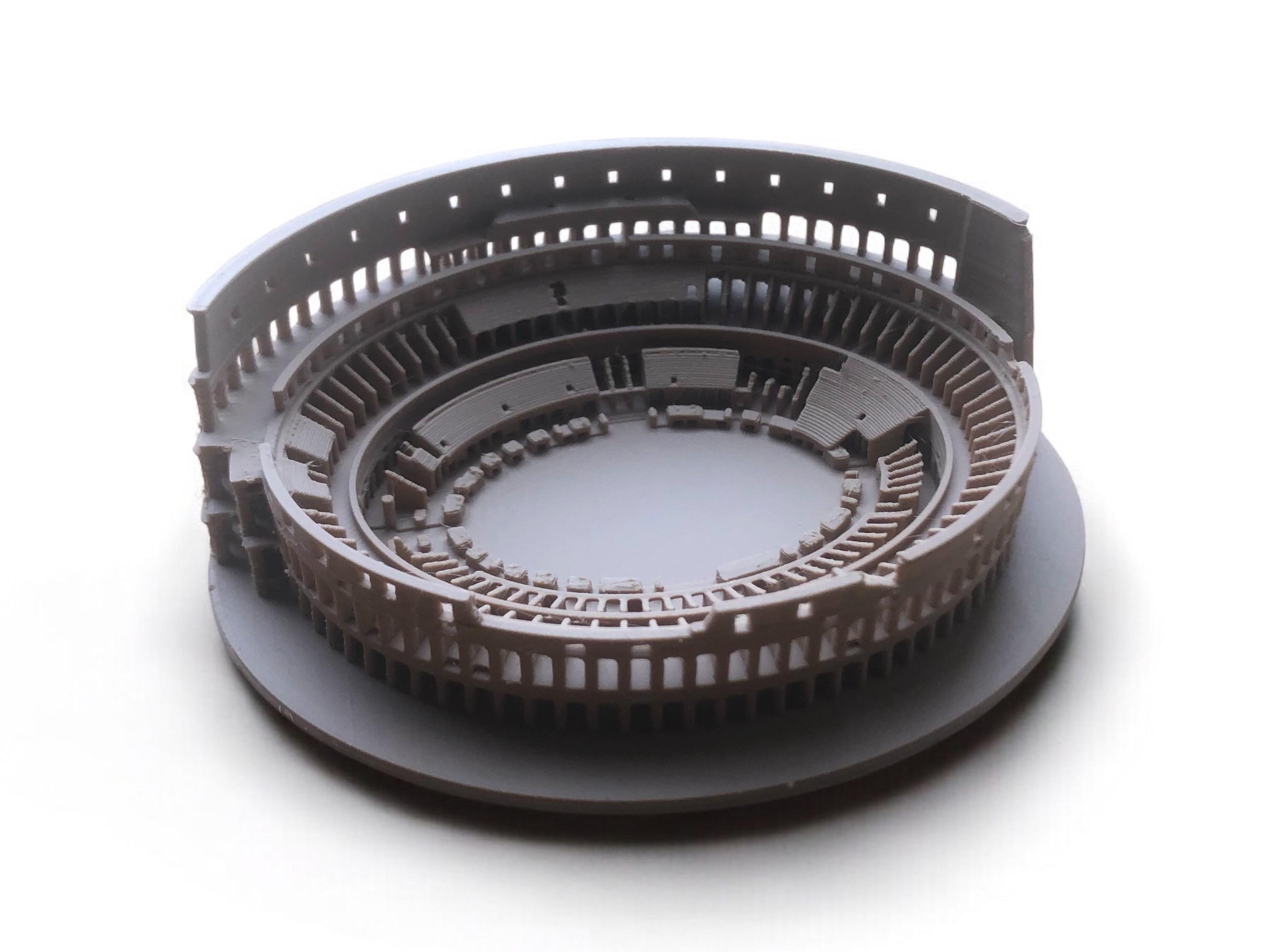 3d-printed Colosseum Replica | Iconic Roman Amphitheater Miniature ...