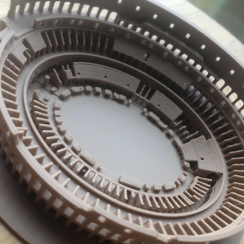 3d-printed Colosseum Replica | Iconic Roman Amphitheater Miniature ...