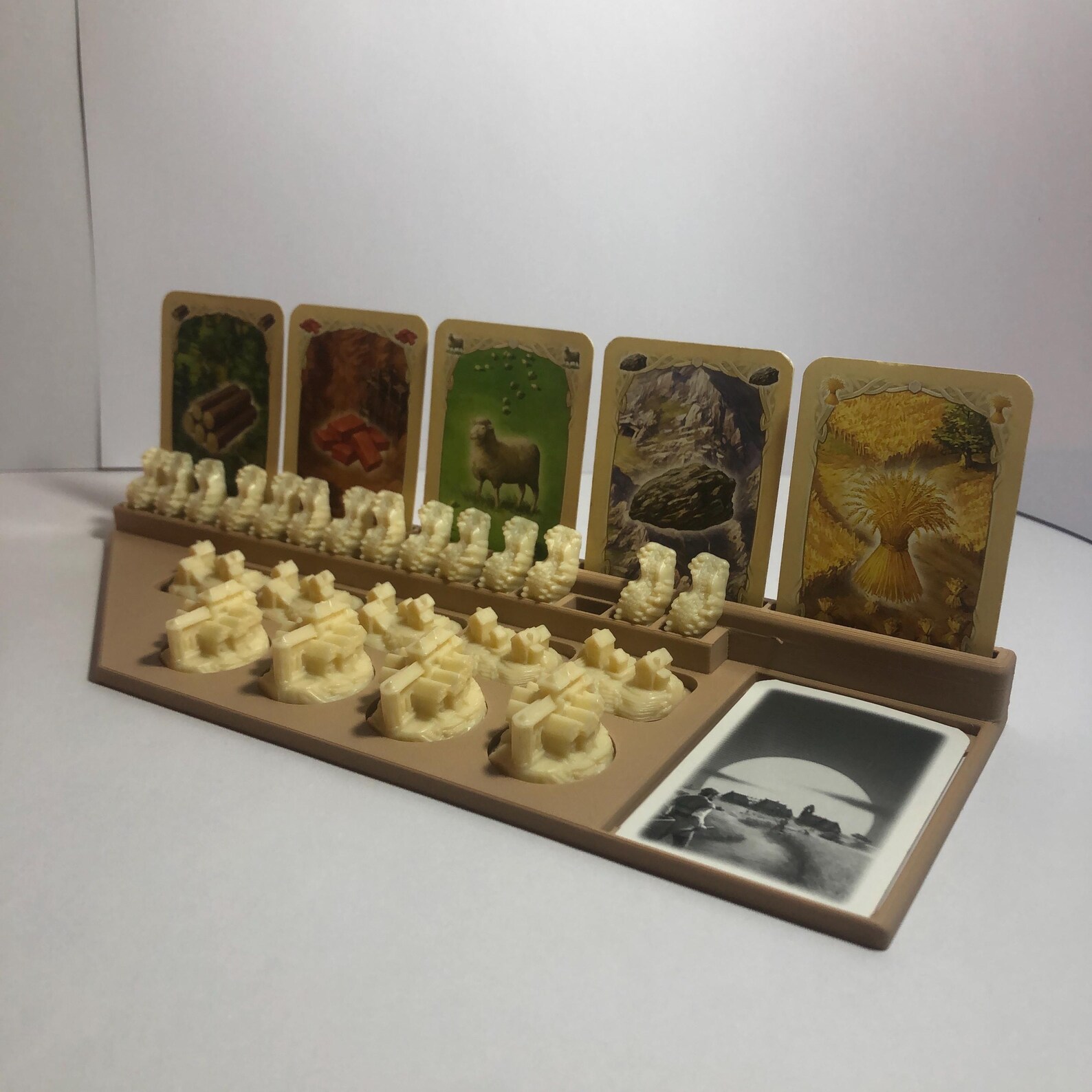 Catan In-game Organizer - Catan Card, City, Village Holder - Easy Catan ...
