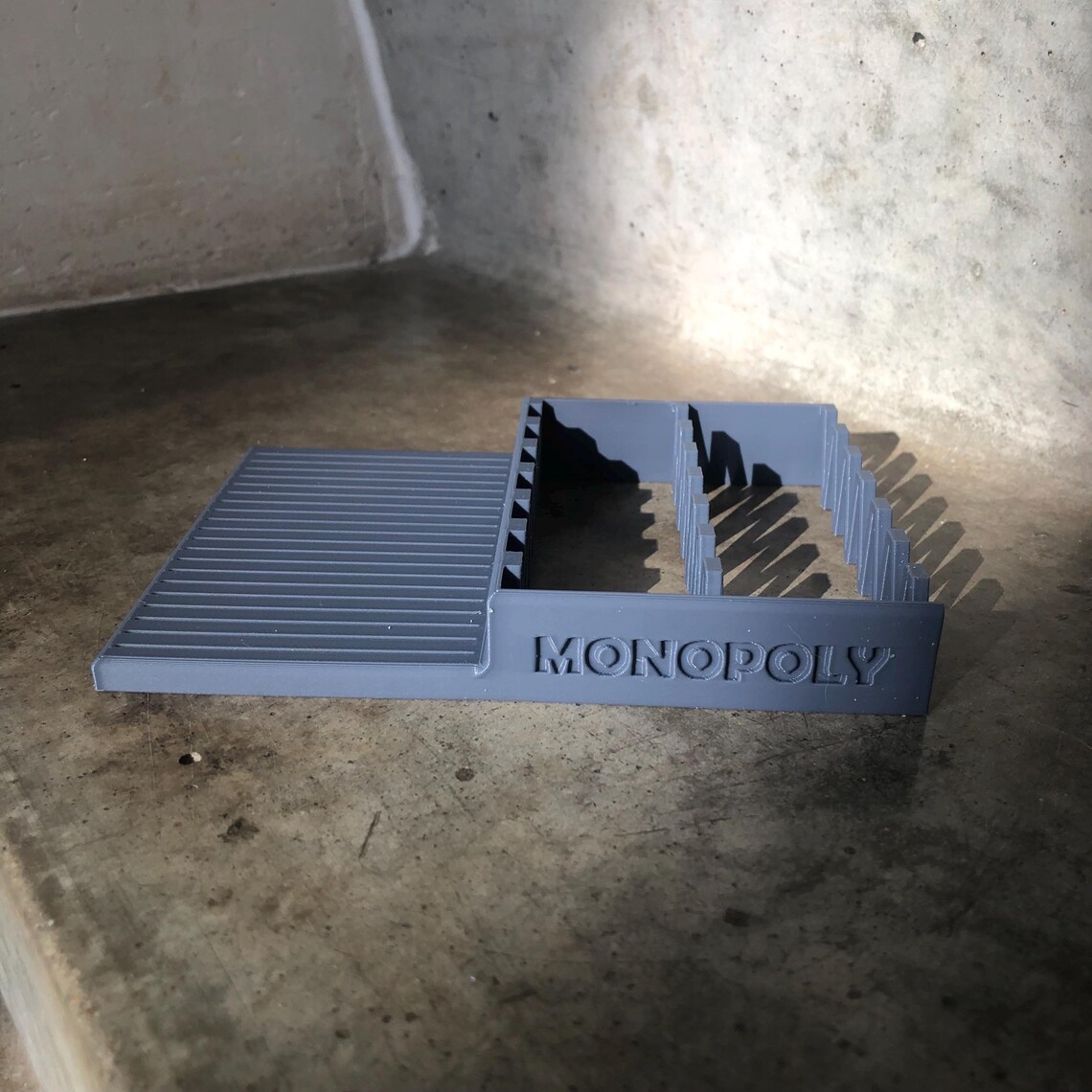 Monopoly In-game Organizer - Monopoly Card and Cash Holder - Easy ...