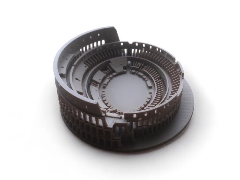 3d-printed Colosseum Replica | Iconic Roman Amphitheater Miniature ...