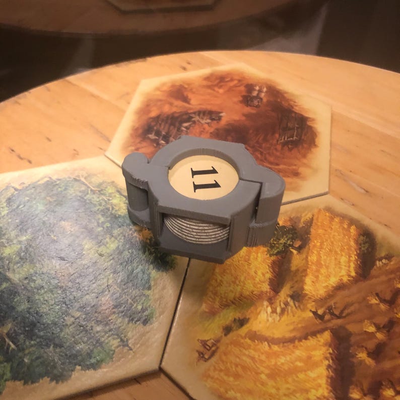 Catan Numbers Organizer - Catan Easy Numbers Storage - Easy Catan ...