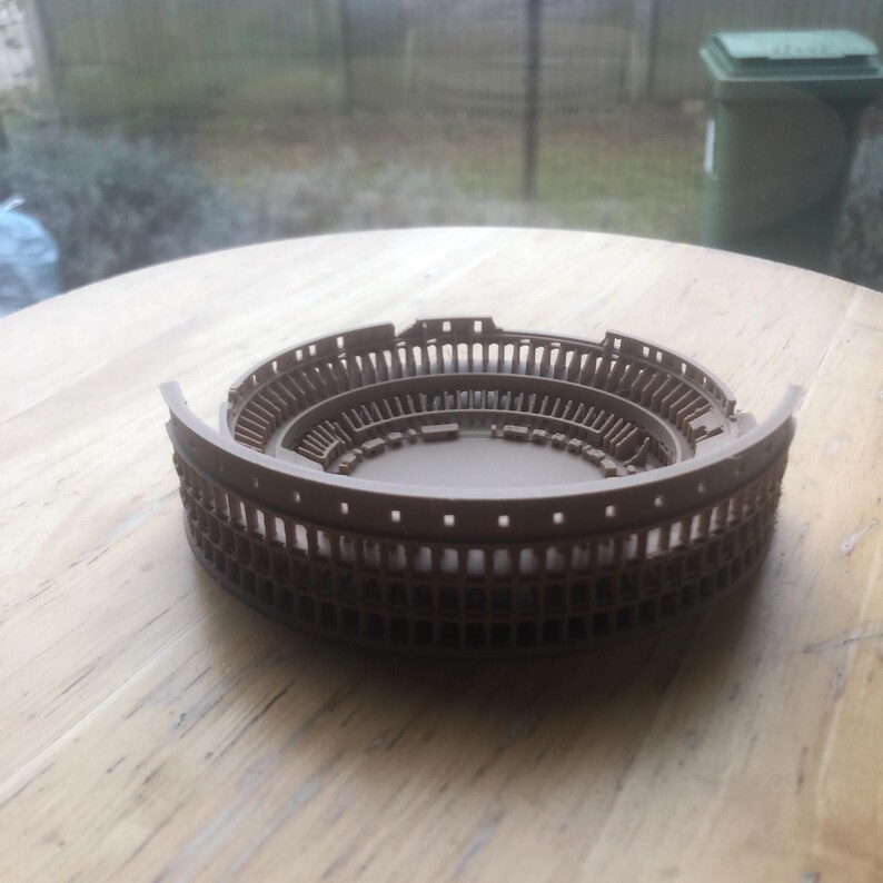 3d-printed Colosseum Replica | Iconic Roman Amphitheater Miniature ...