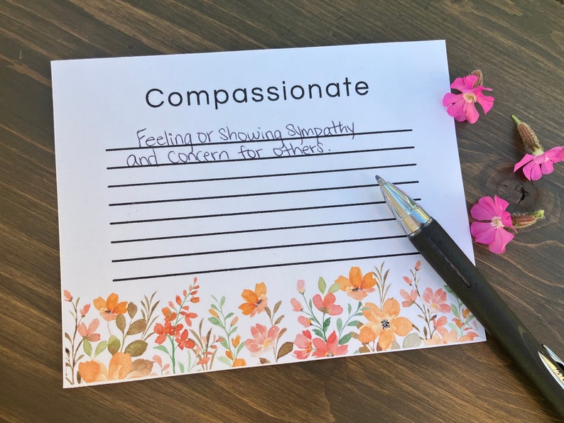 Value Notecards, Teaching Tool, Family Cards, Teaching Cards, Family ...