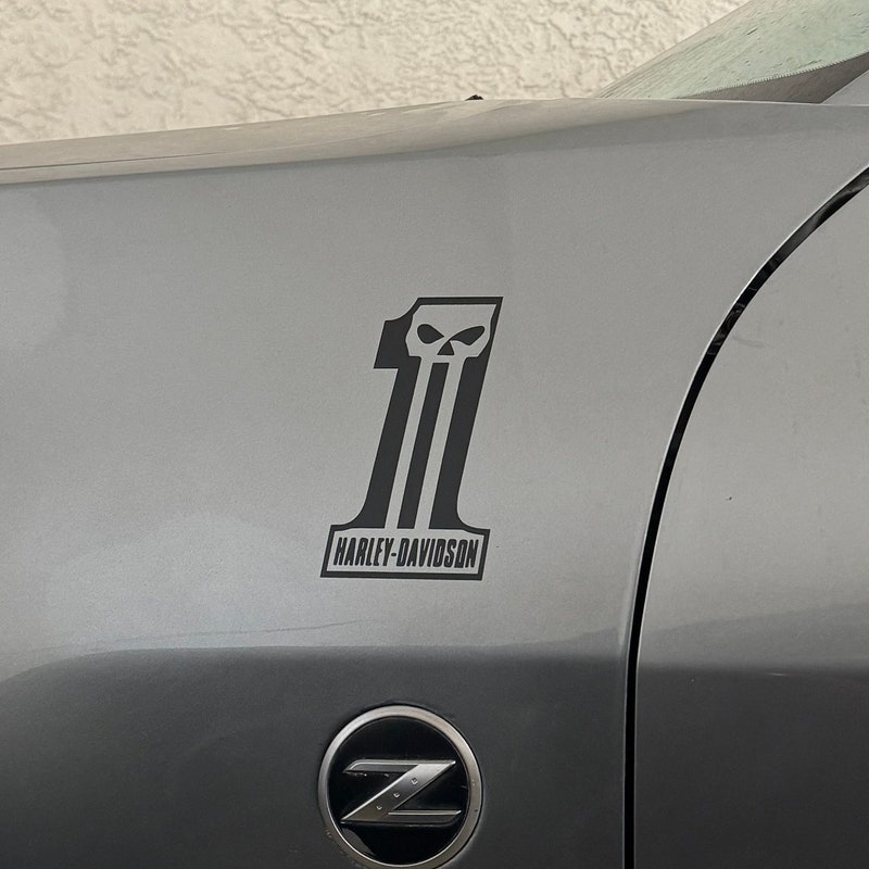 Harley Davidson Vinyl Decal - Etsy