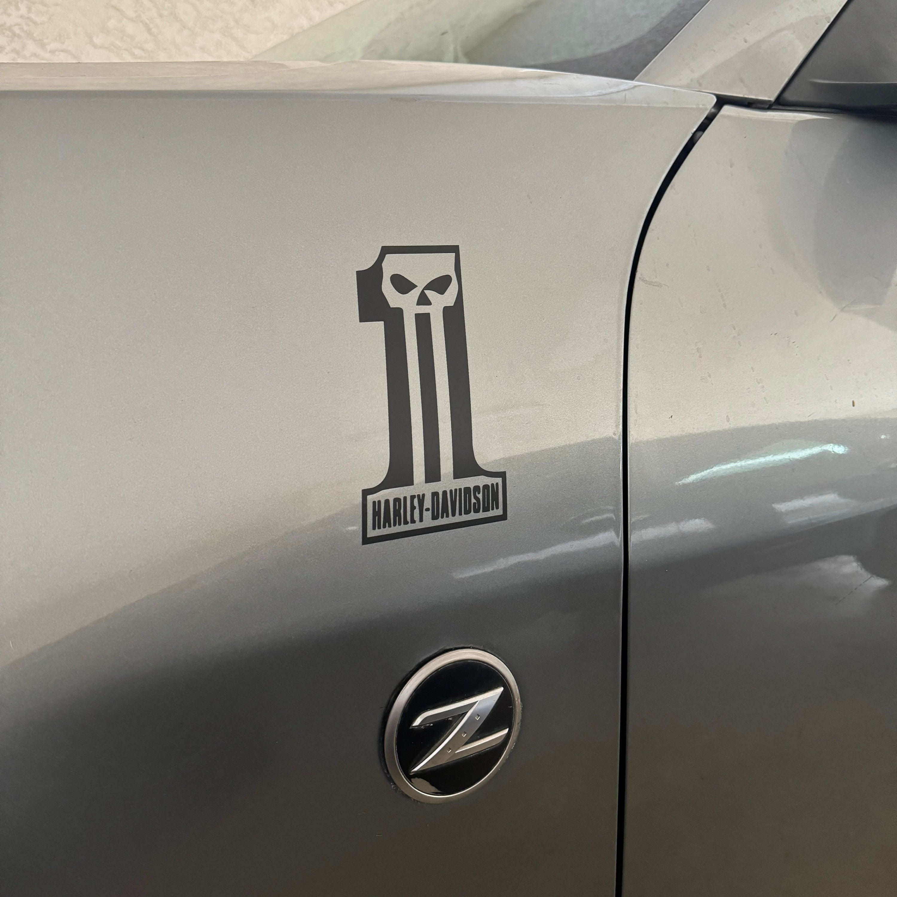 Number One Harley-davidson Premium Decal - Etsy Canada