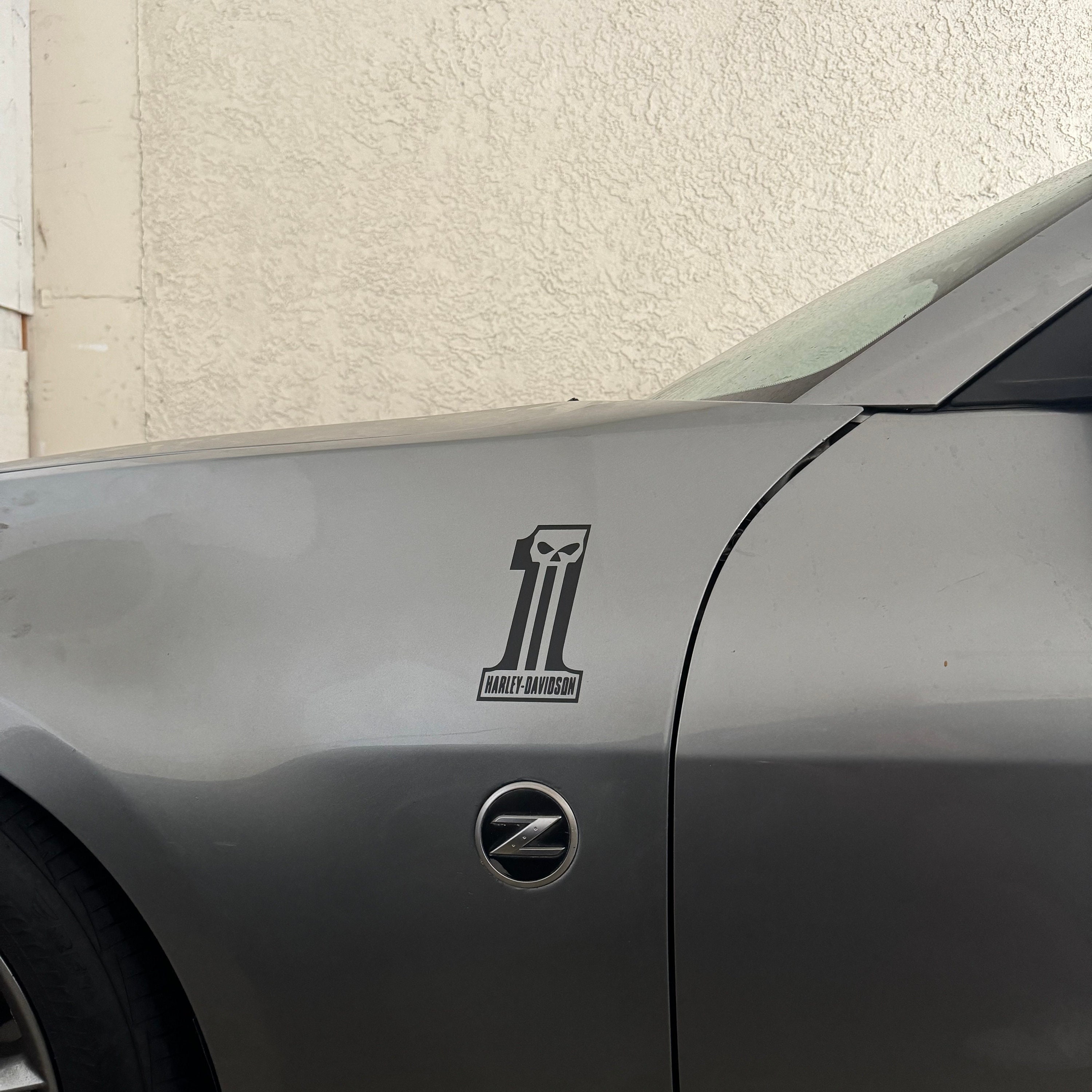 Number One Harley-davidson Premium Decal - Etsy Canada