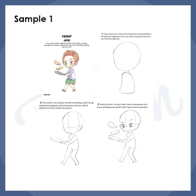 Drawing Chibi Art, Tutorials Cover Body Proportions, Facial Expressions ...